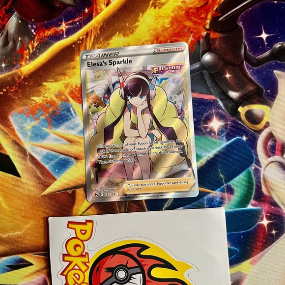 Pokemon | Other | Pokmon Elesas Sparkle Sword Shield Crown Zenith 47159 ...